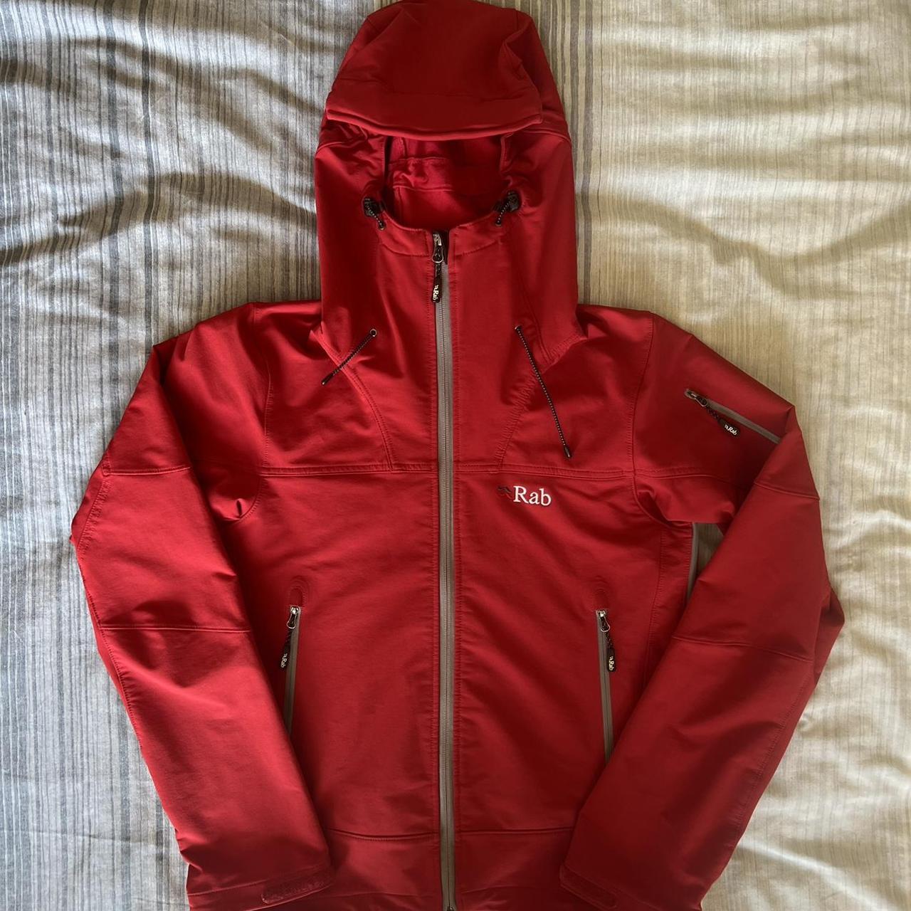 Rab Mens Exodus Red Jacket Walking Hiking Small - Depop
