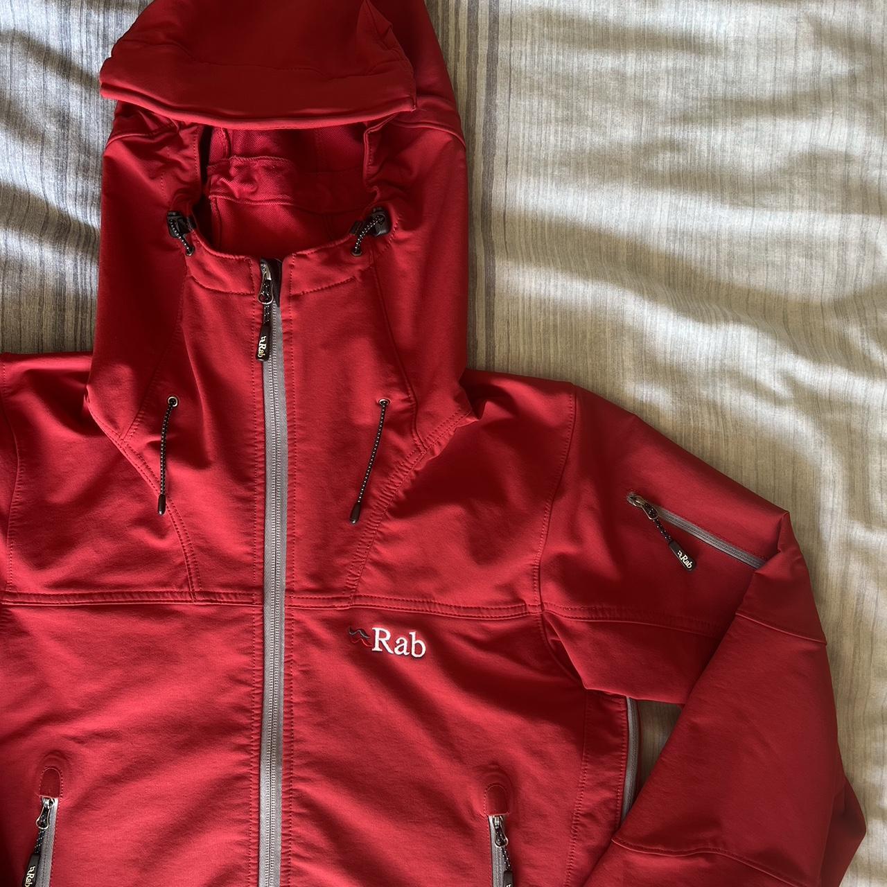 Rab Mens Exodus Red Jacket Walking Hiking Small - Depop