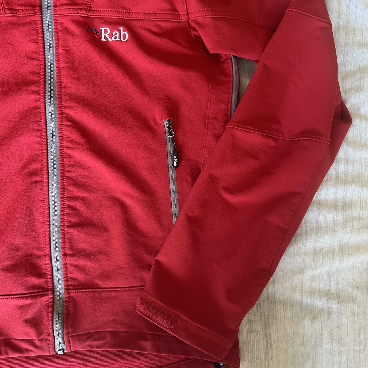 Rab Mens Exodus Red Jacket Walking Hiking Small - Depop