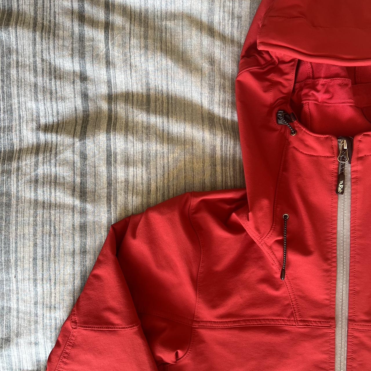 Rab Mens Exodus Red Jacket Walking Hiking Small - Depop