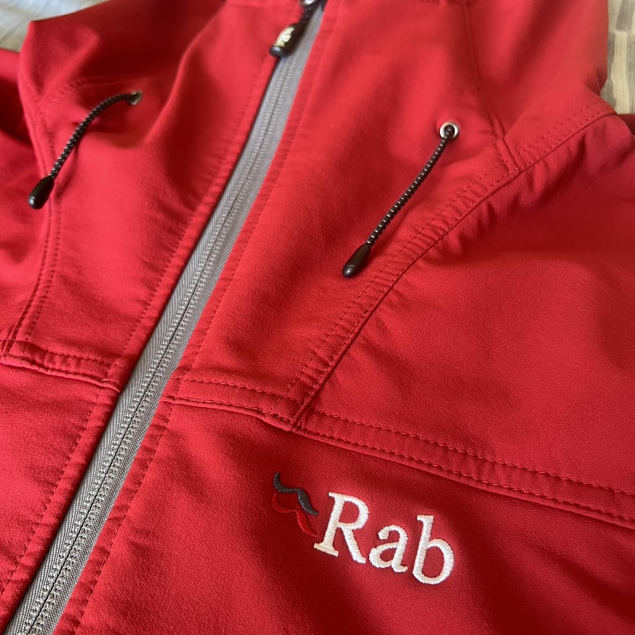Rab Mens Exodus Red Jacket Walking Hiking Small - Depop