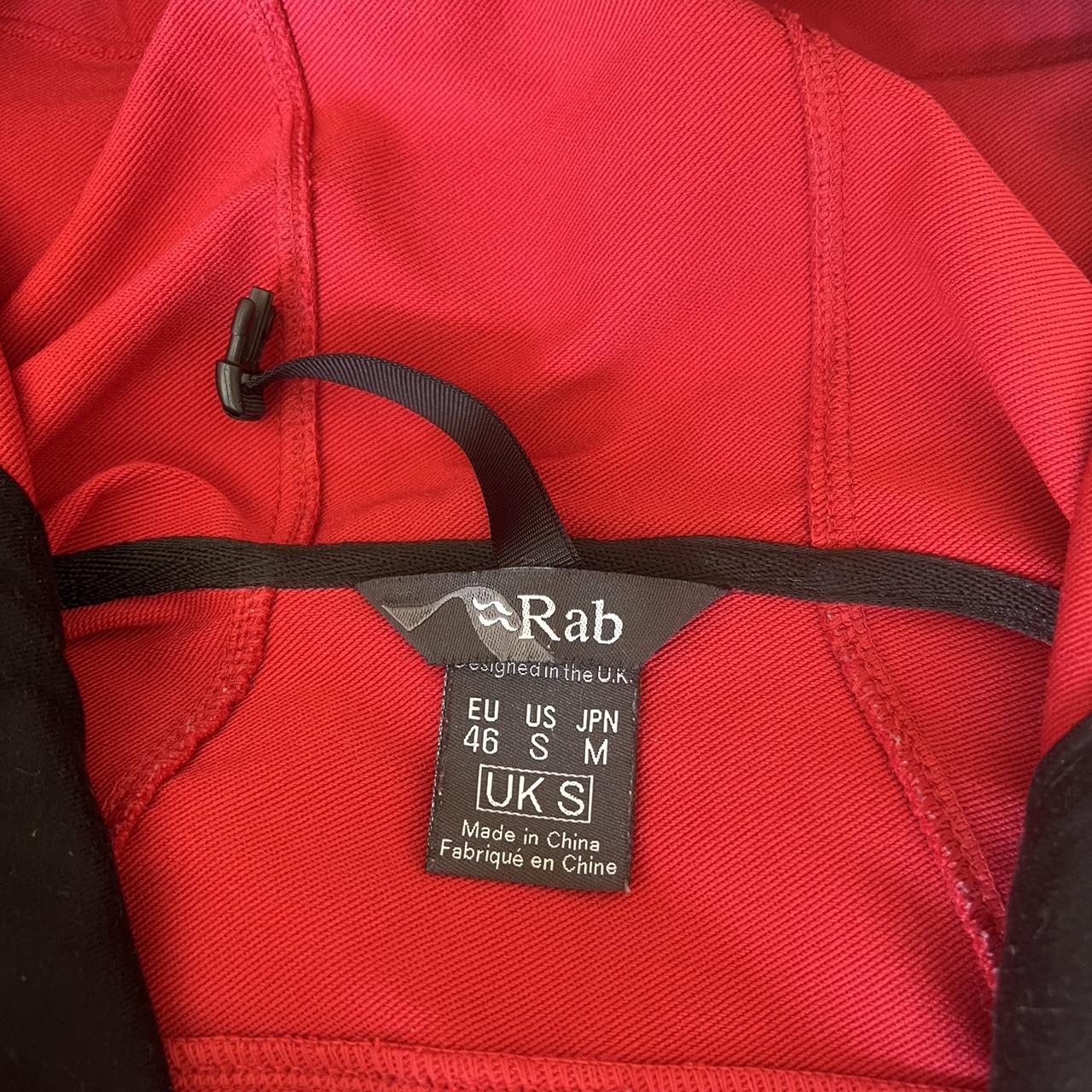 Rab Mens Exodus Red Jacket Walking Hiking Small - Depop