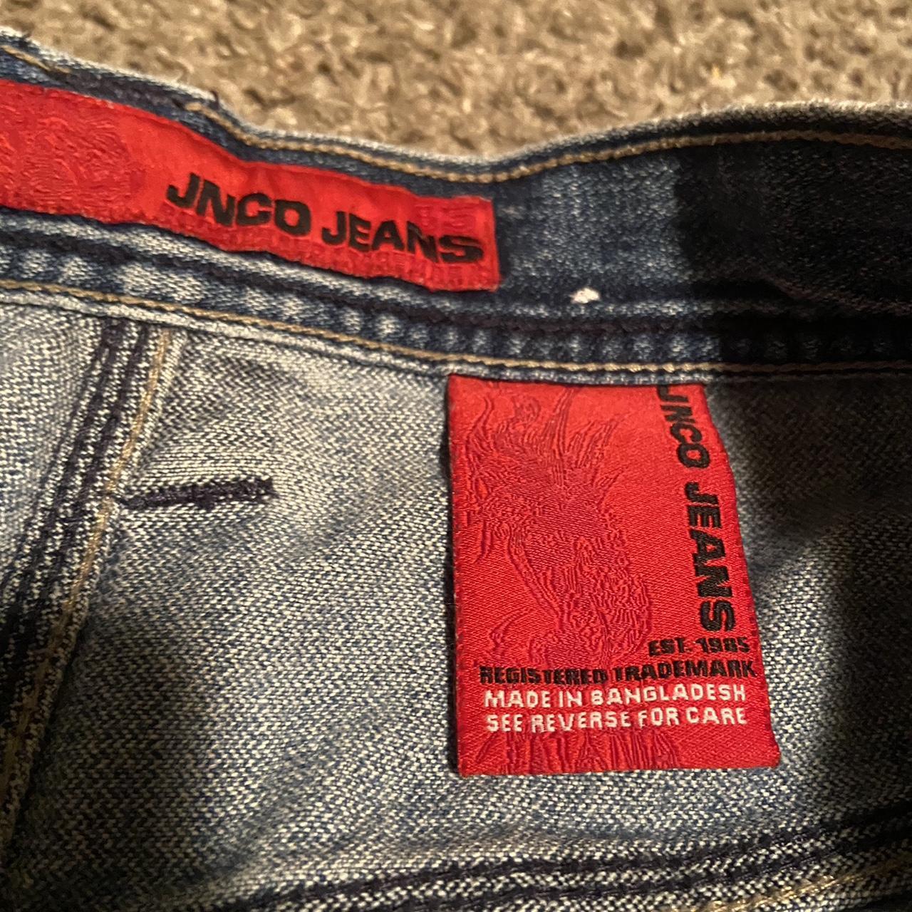 ‼️Jnco Jeans‼️ Mint condition Eagle Jncos, 0 heal... - Depop