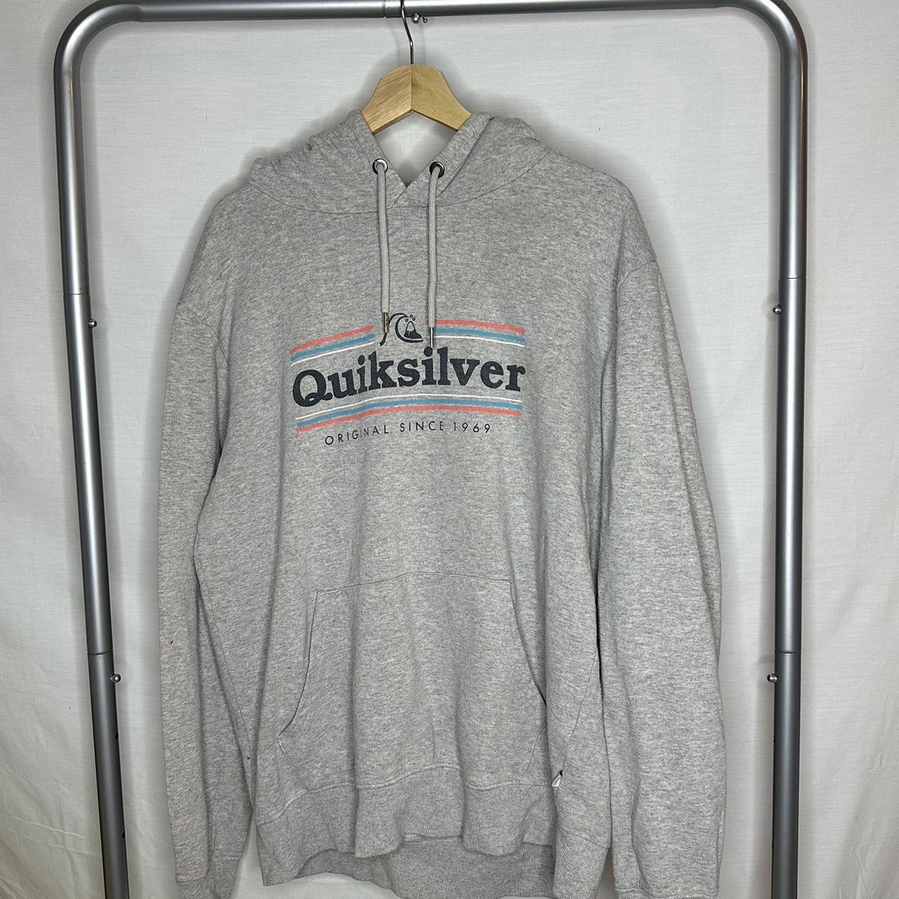 Modern Quicksilver hoodie Size large... - Depop