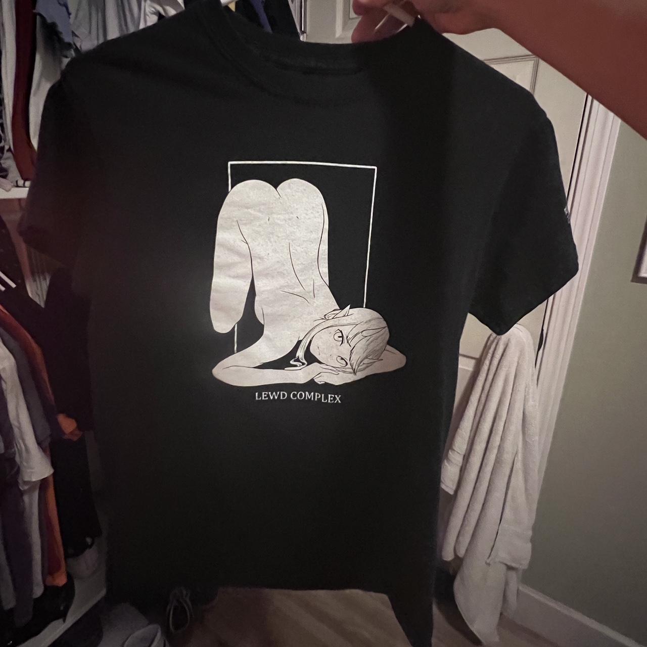 Lewd Complex shirt, slightly worn size small for... - Depop