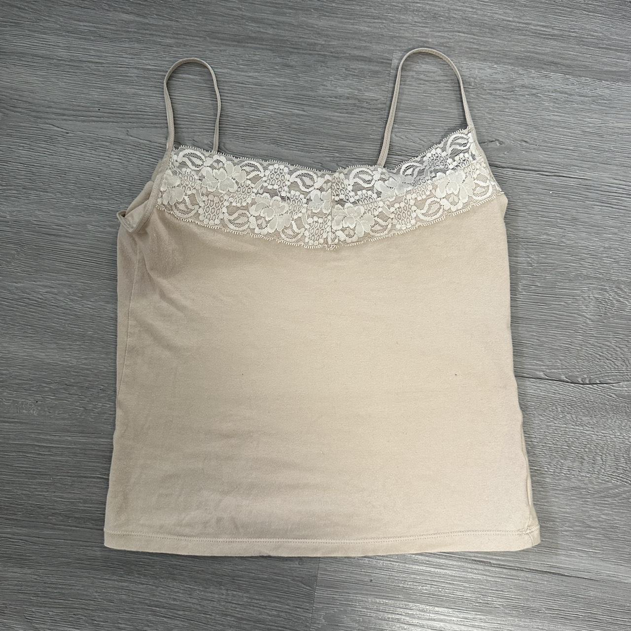 Lace Y2K Tank Top Features 🌟 XS Adjustable... - Depop