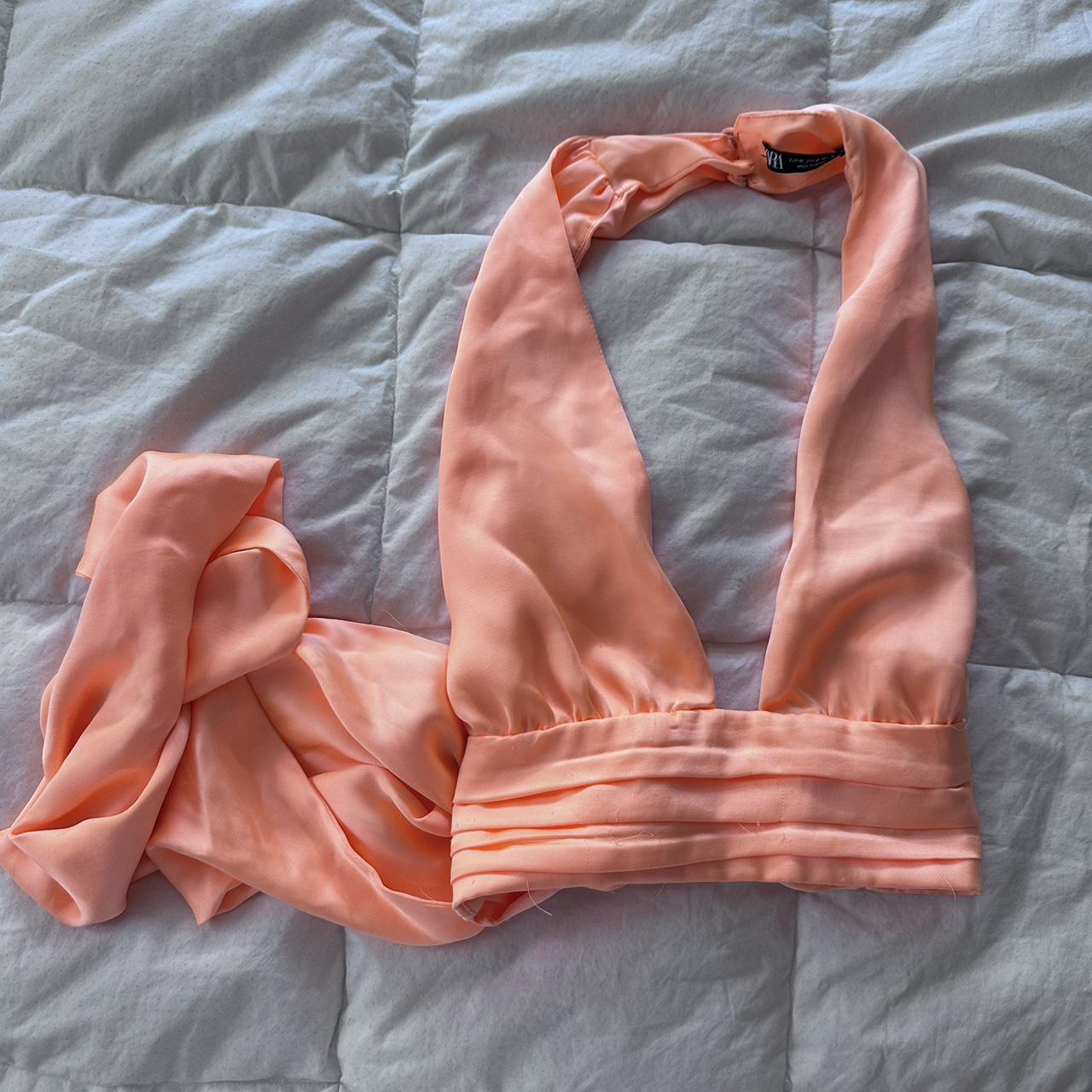 Zara Halter Top Only worn once for a rave themed... - Depop