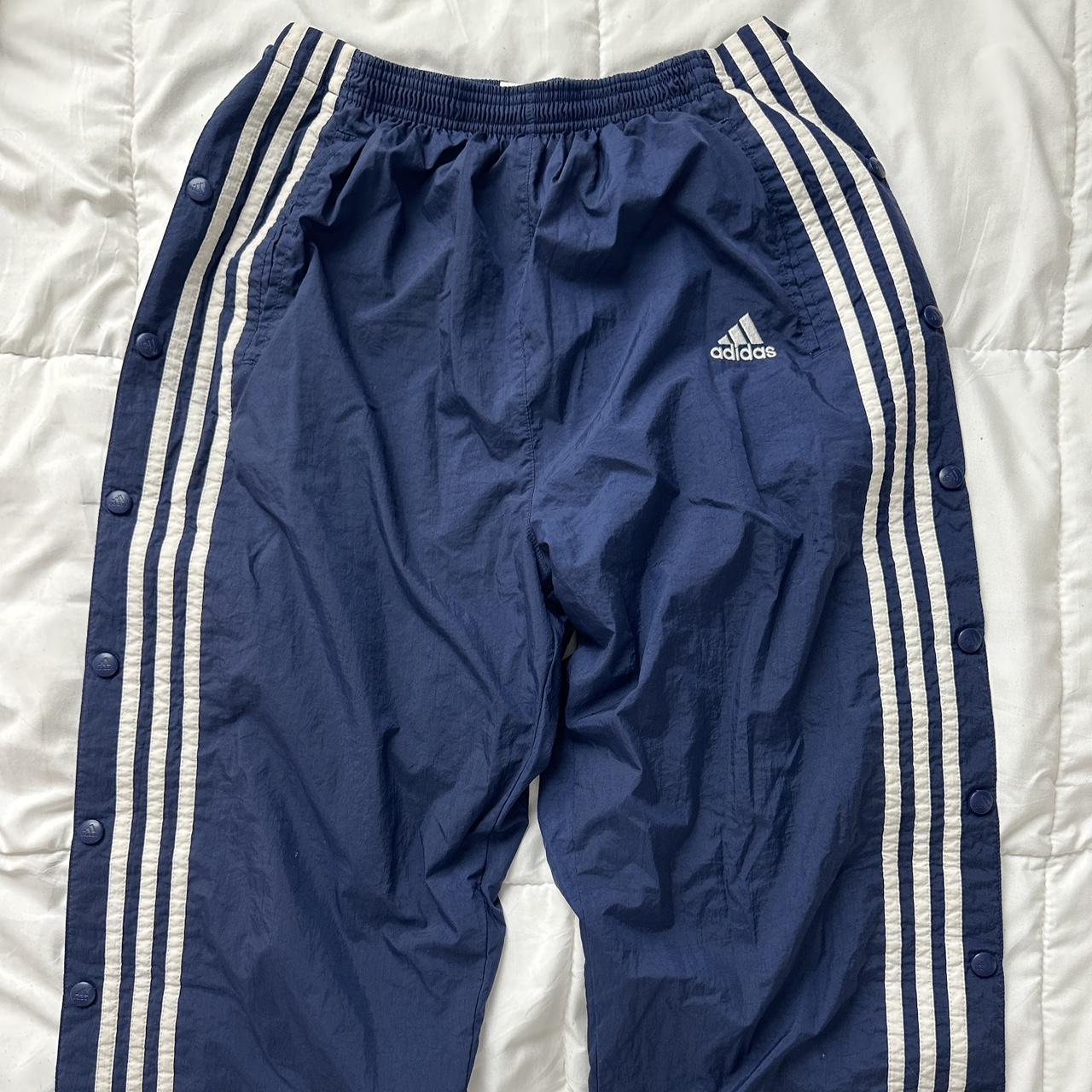 Adidas snap back track pants ⭐️ Size Large. Super... - Depop