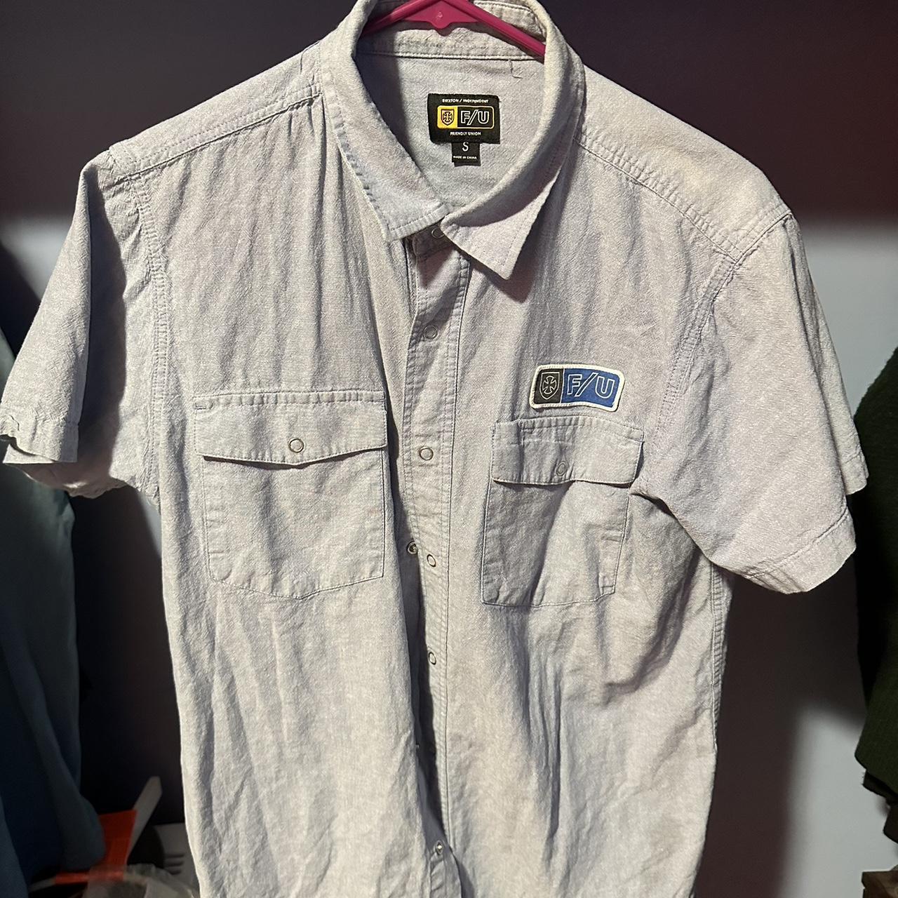 Braxton x Independent button down shirt Size: Sm - Depop