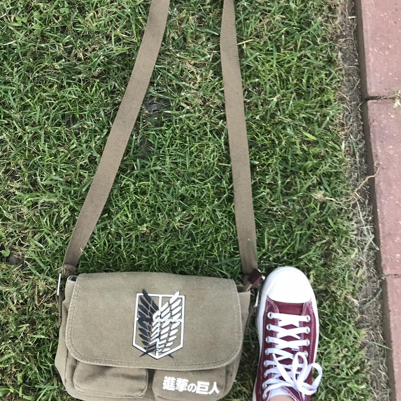 Attack on Titan (aot) Crossbody messenger bag Some... - Depop