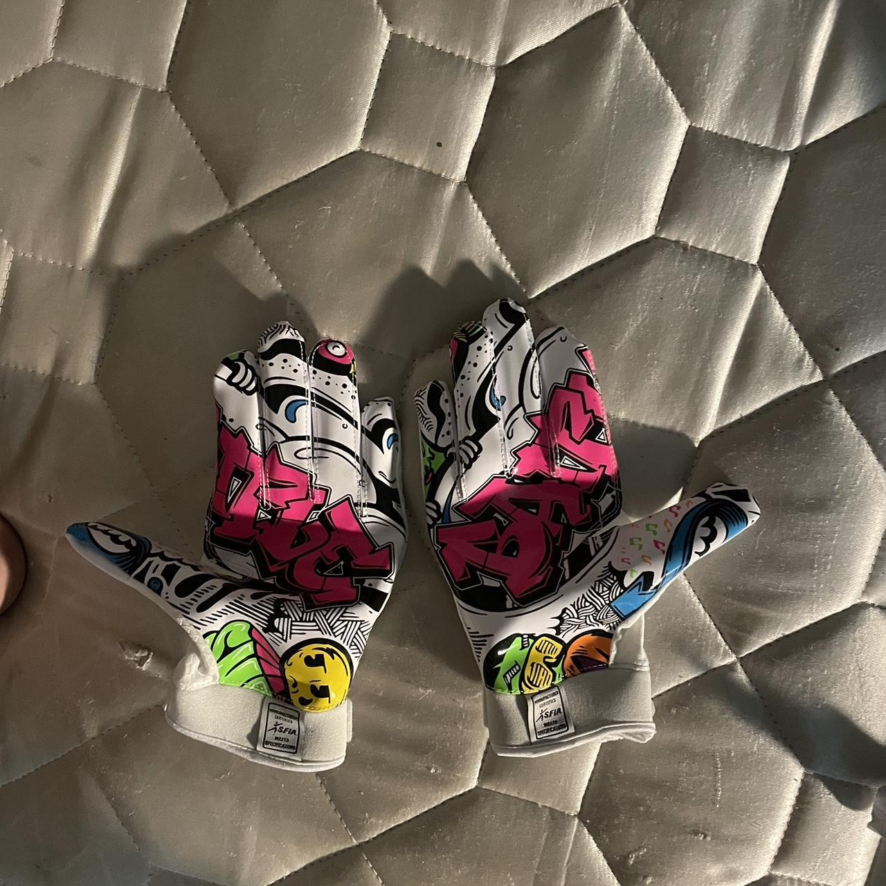 Battle Sports Youth Graffiti Triple Threat Football... - Depop