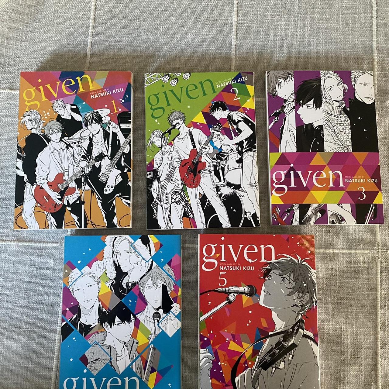 Given Manga volume 1-5 Given Manga Given manga... - Depop
