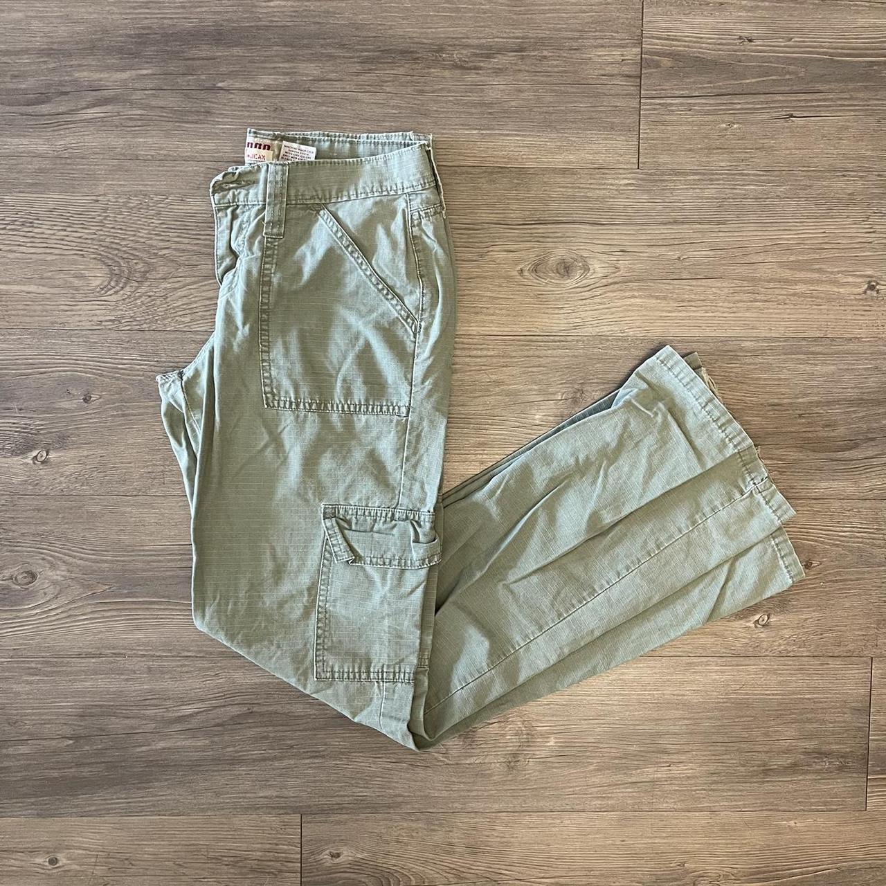 BONGO Women's Khaki Trousers | Depop