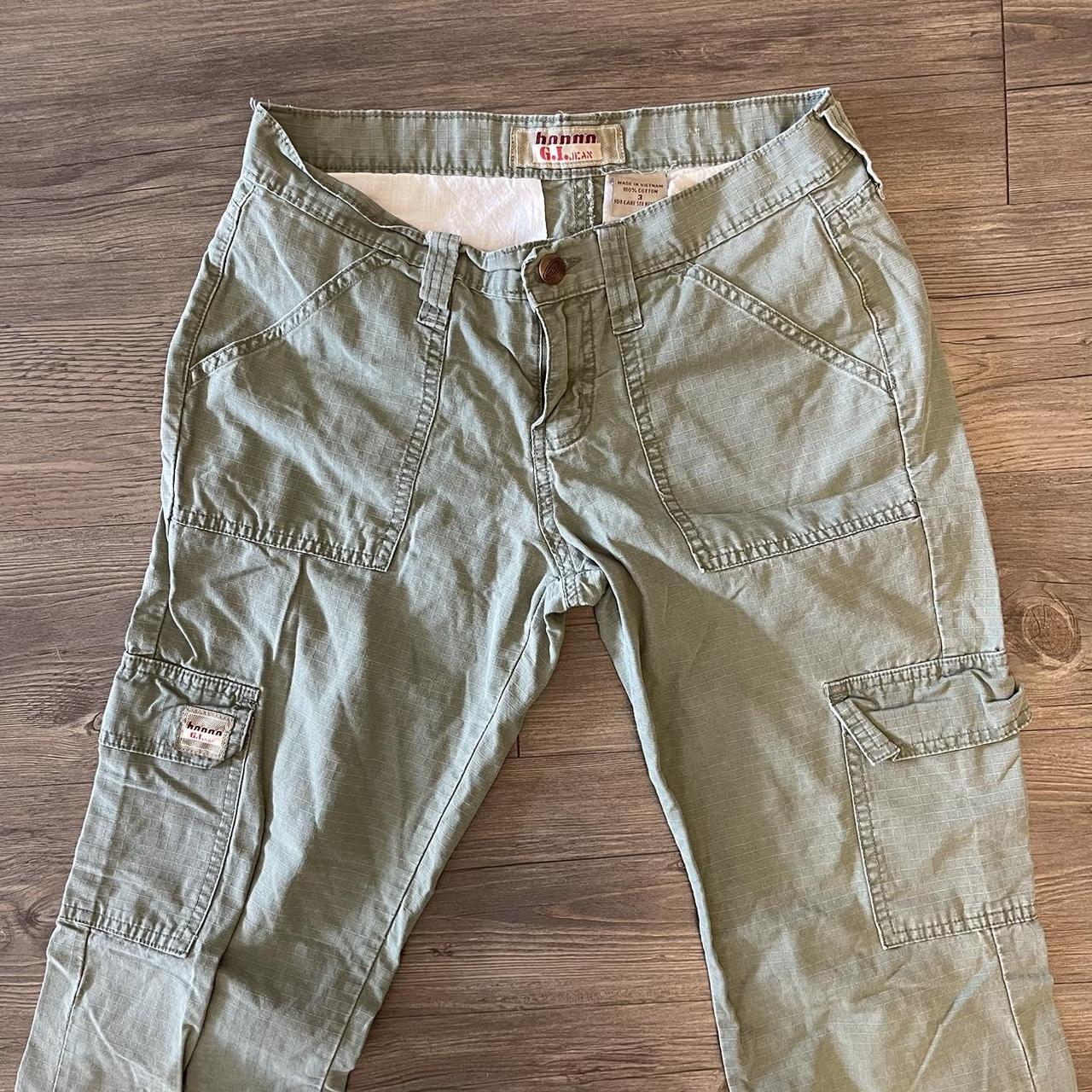 BONGO Women's Khaki Trousers | Depop