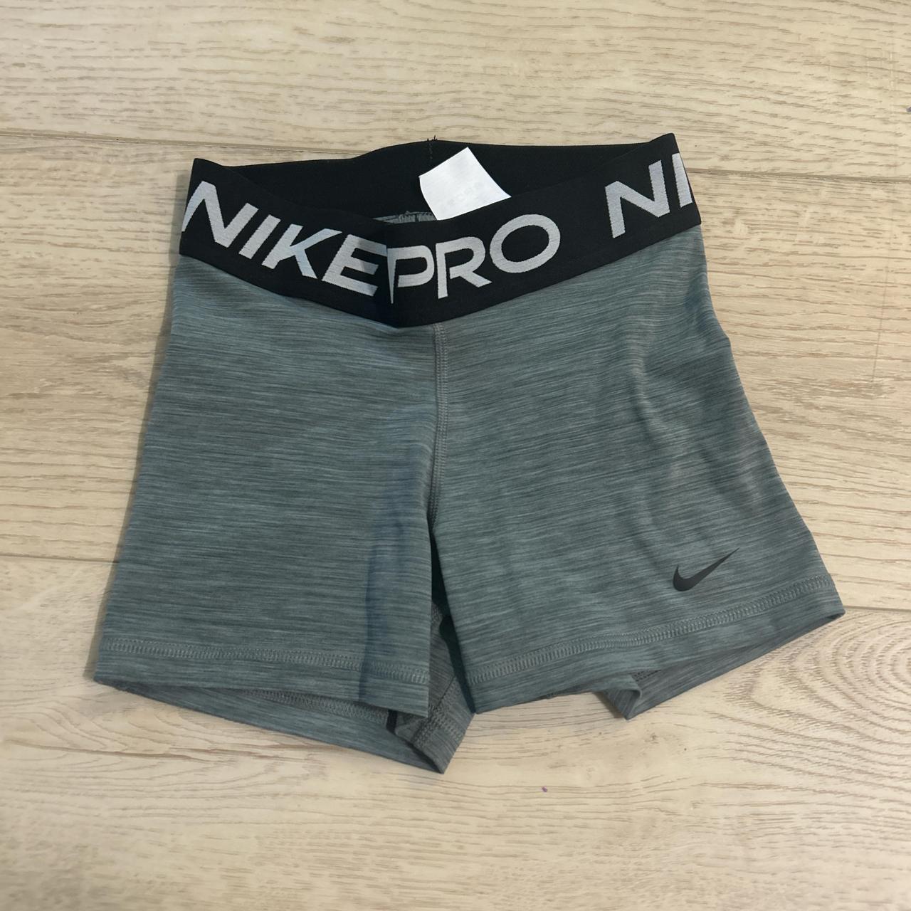 xs grey nike pros. | Depop