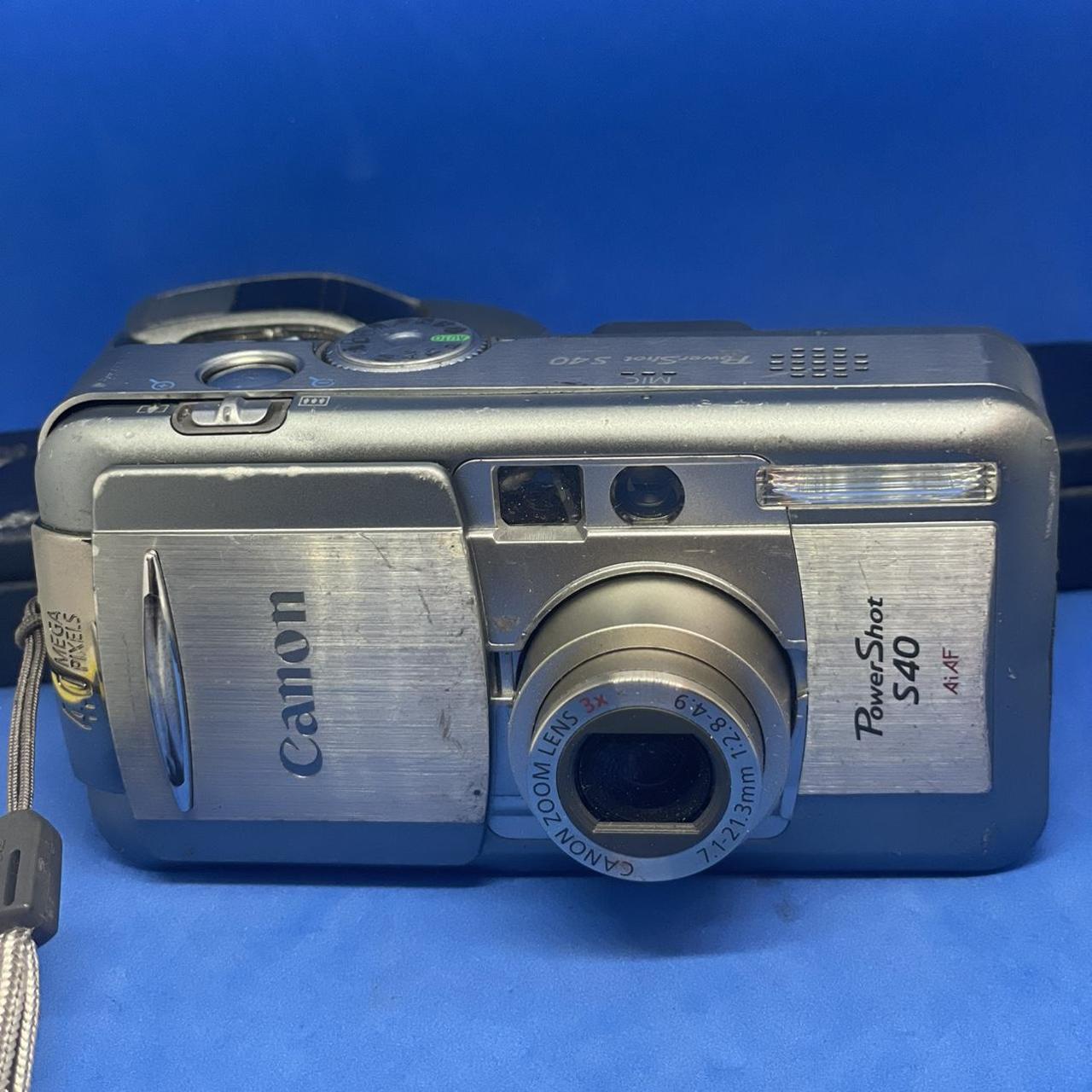 Canon PowerShot S40 4.0MP Compact Digital Vintage... - Depop