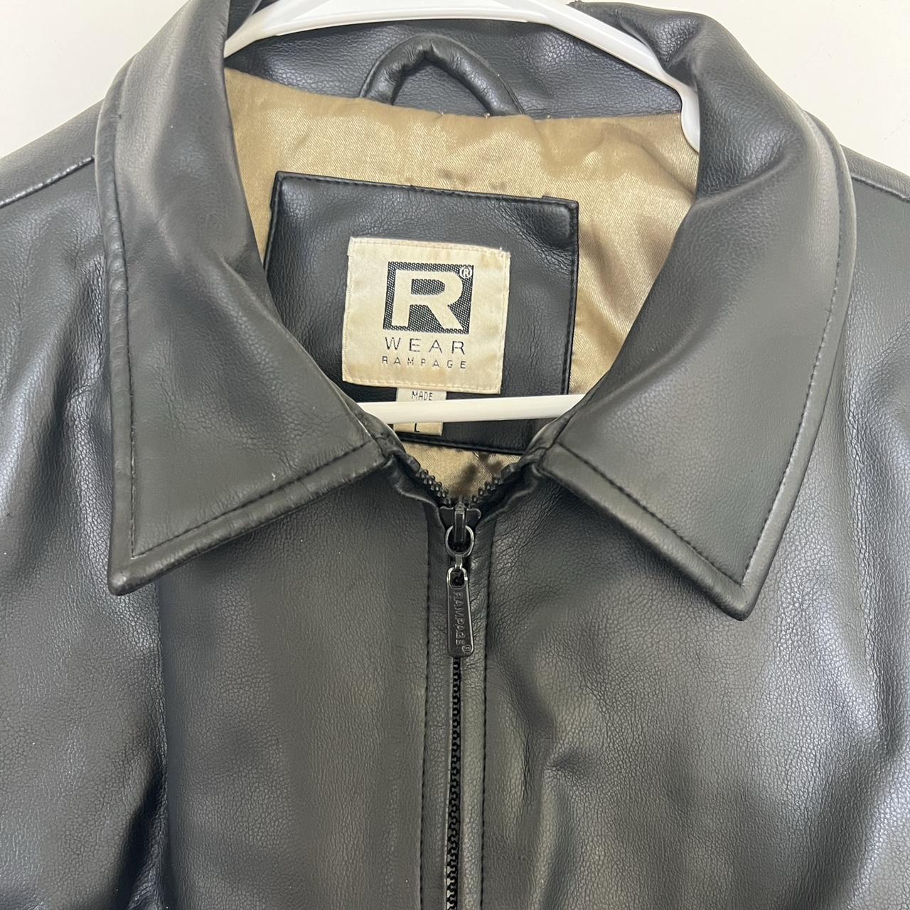 Rampage leather jacket - Depop
