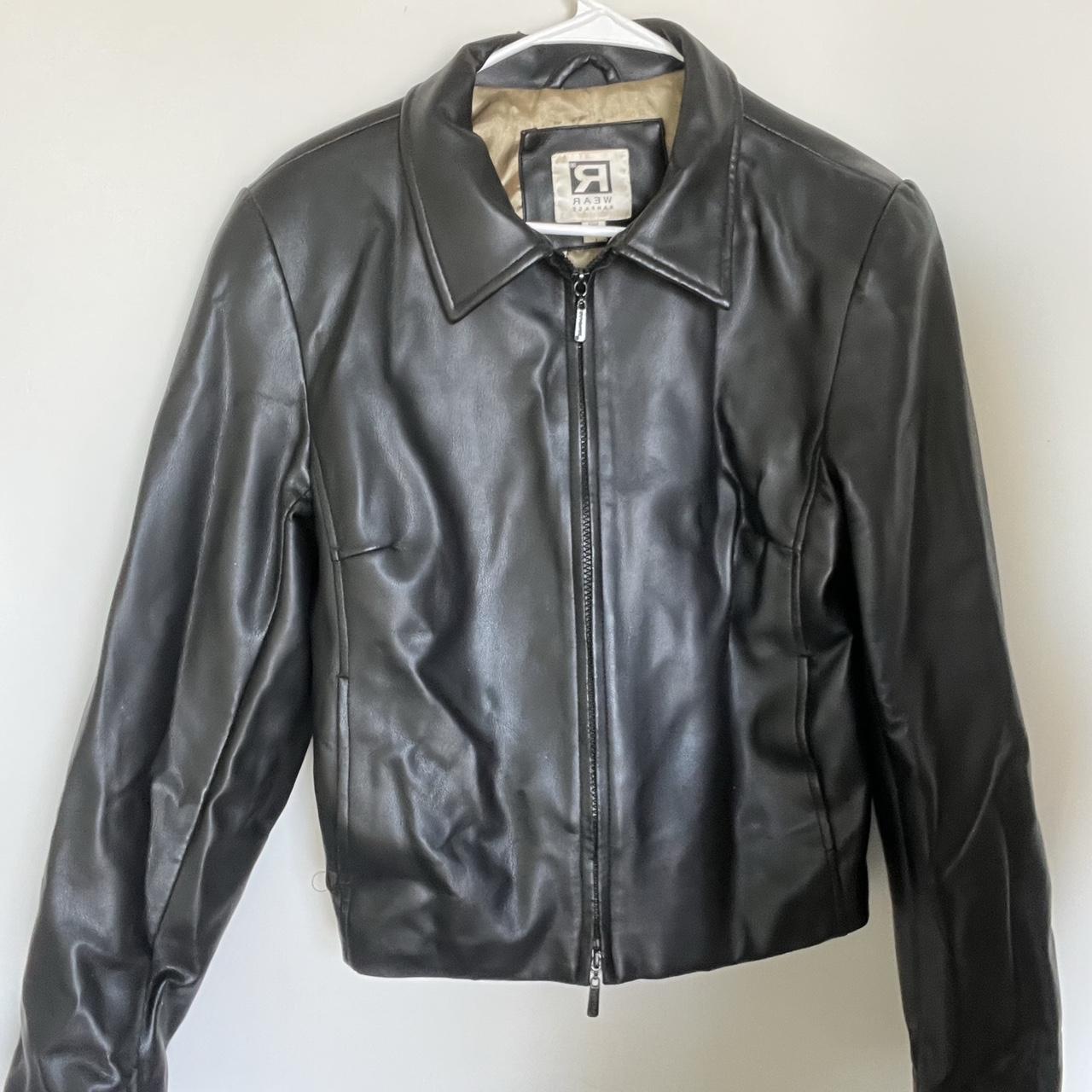 Rampage leather jacket - Depop