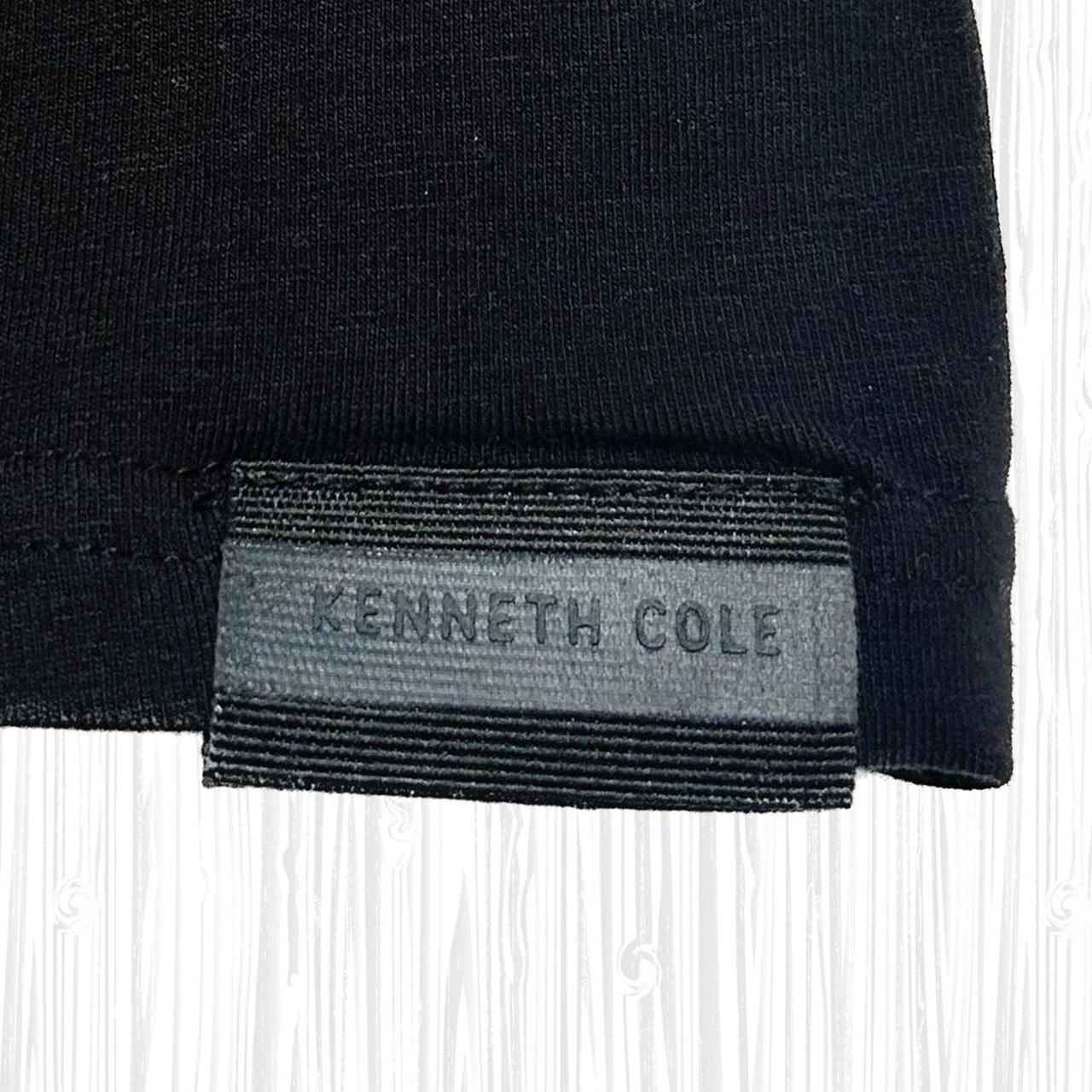 Kenneth Cole New York (KCNY) Black Short Sleeved... - Depop