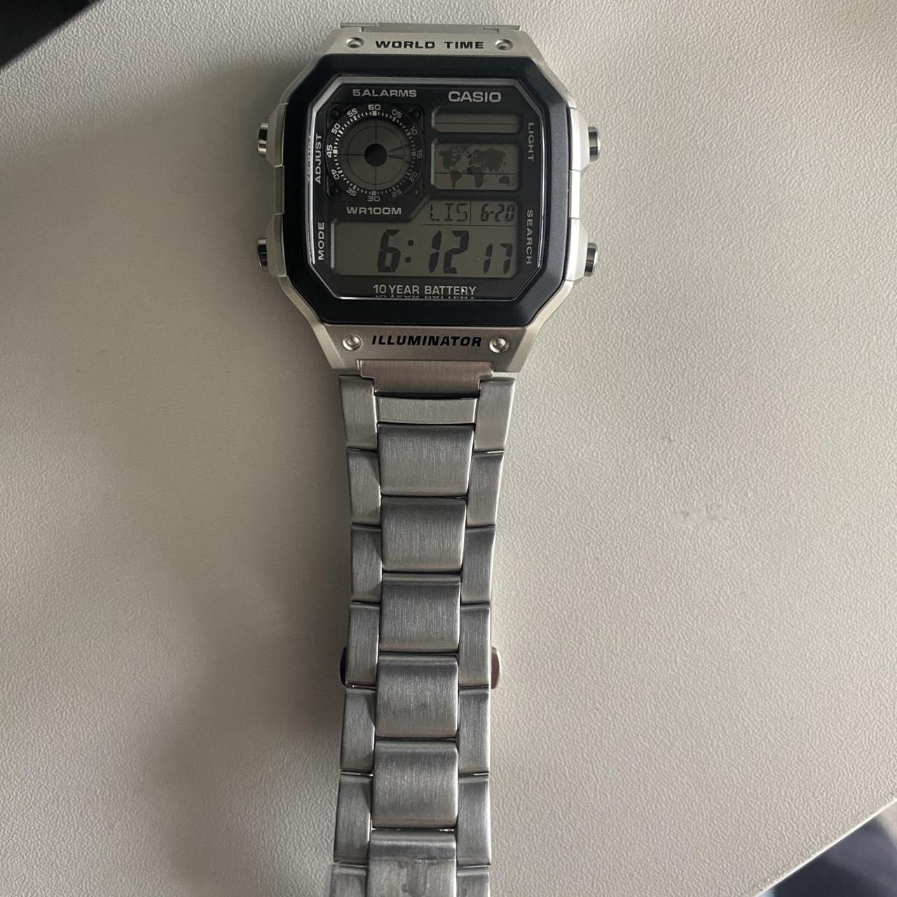 Men’s Casio Illuminator Watch. Adjustable. Never... - Depop