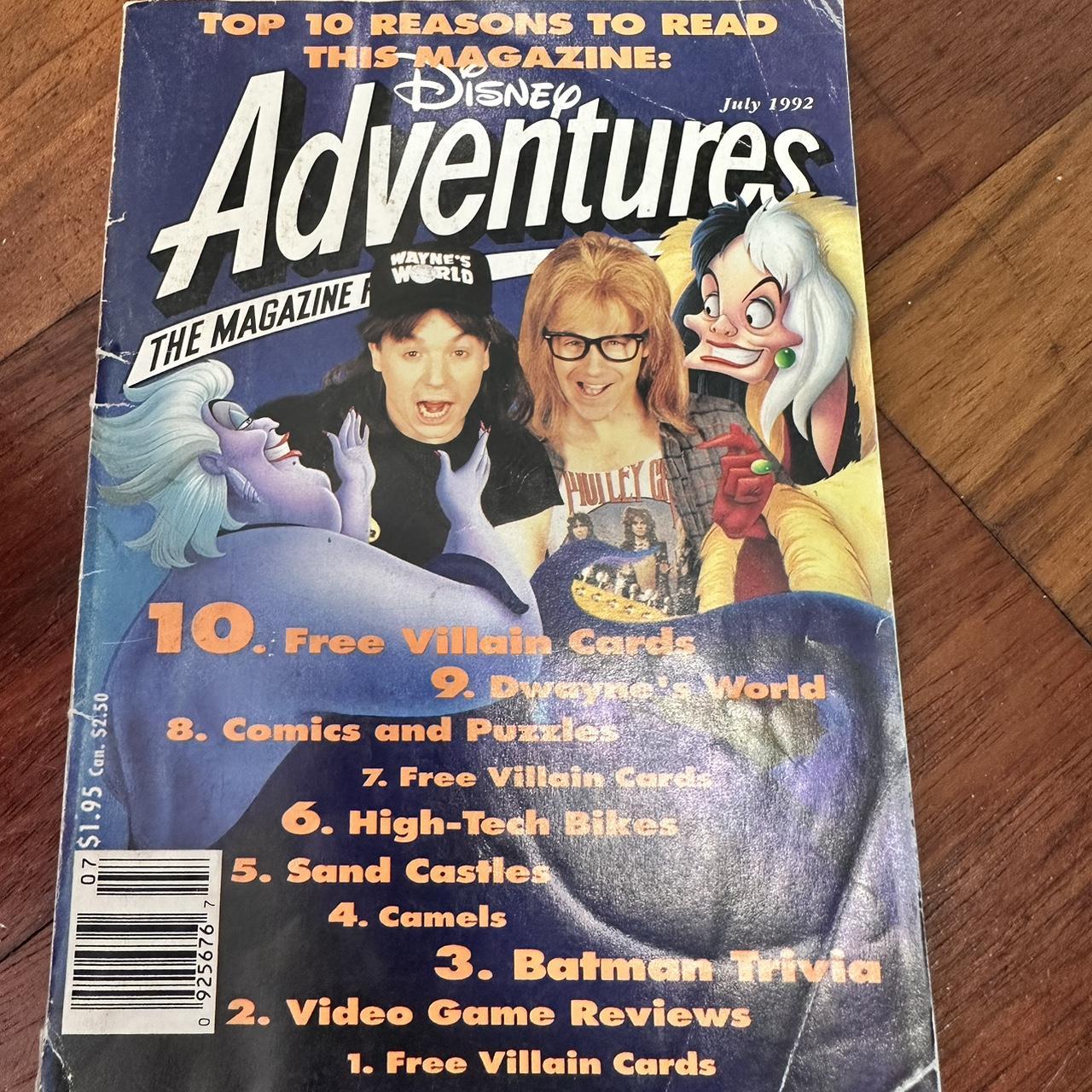 Disney Adventures Magazine July 1992 Mike Myers &... - Depop