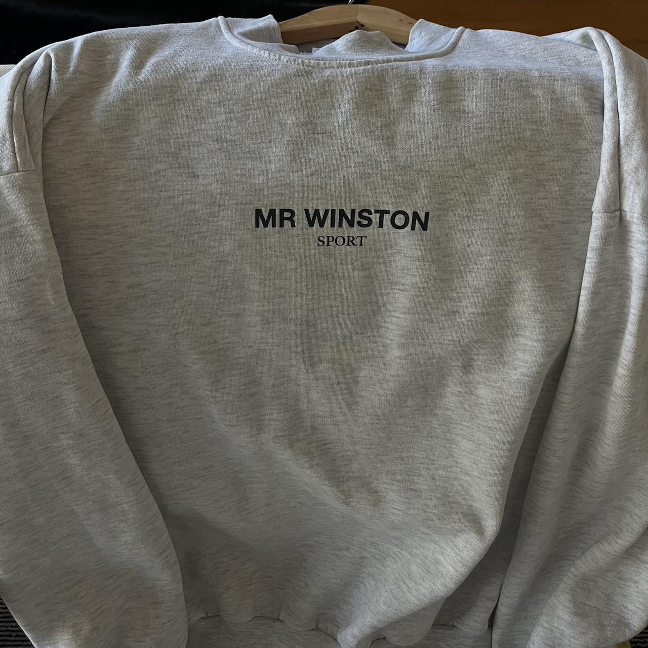 Mr Winston hoodie, mild stains (pictured in the... - Depop
