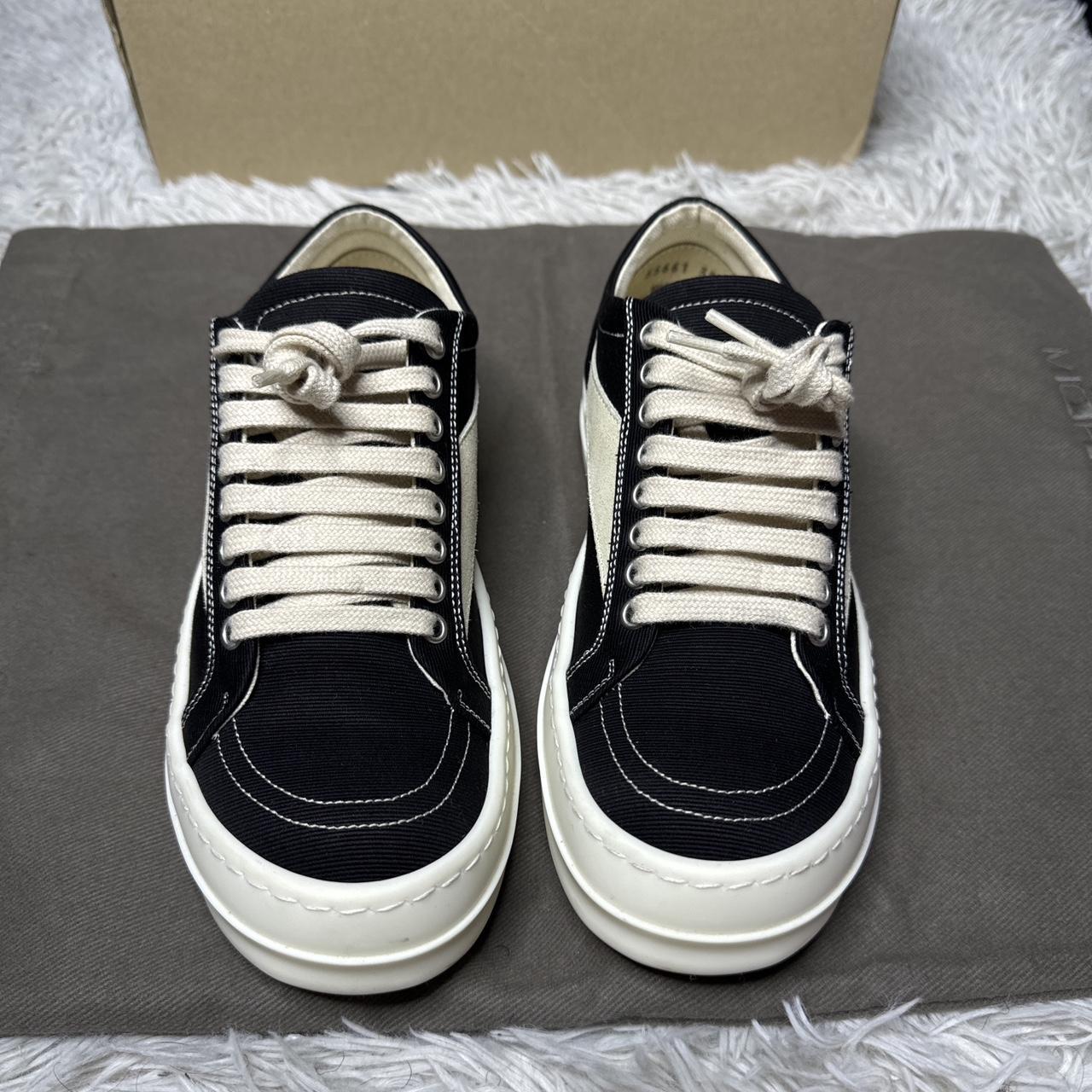Rick Owen Vans Rick Owens Wmns Lido DRKSHDW Vintage... - Depop