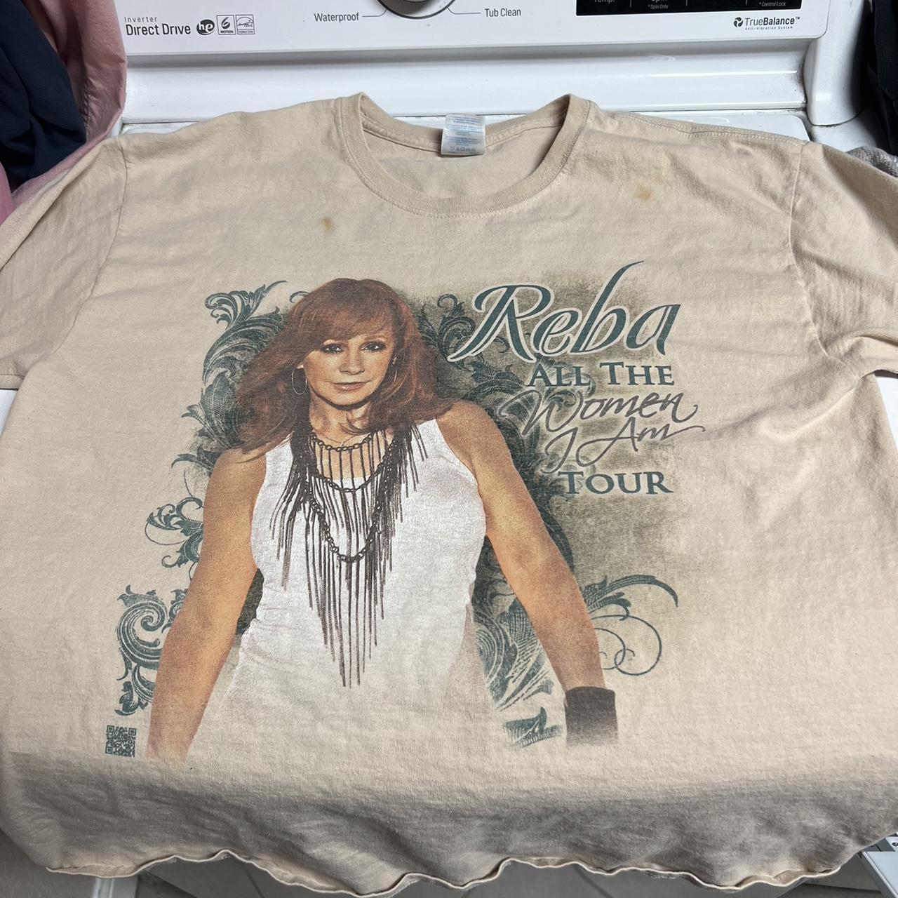 REBA tour shirt reba mcentire tour shirt 2012 - Depop