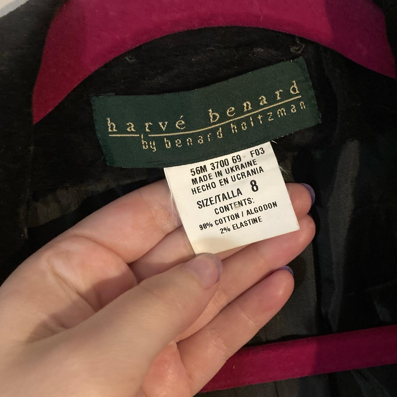 Harvé Benard by Benard Holtzman size 8 velvet feel... - Depop