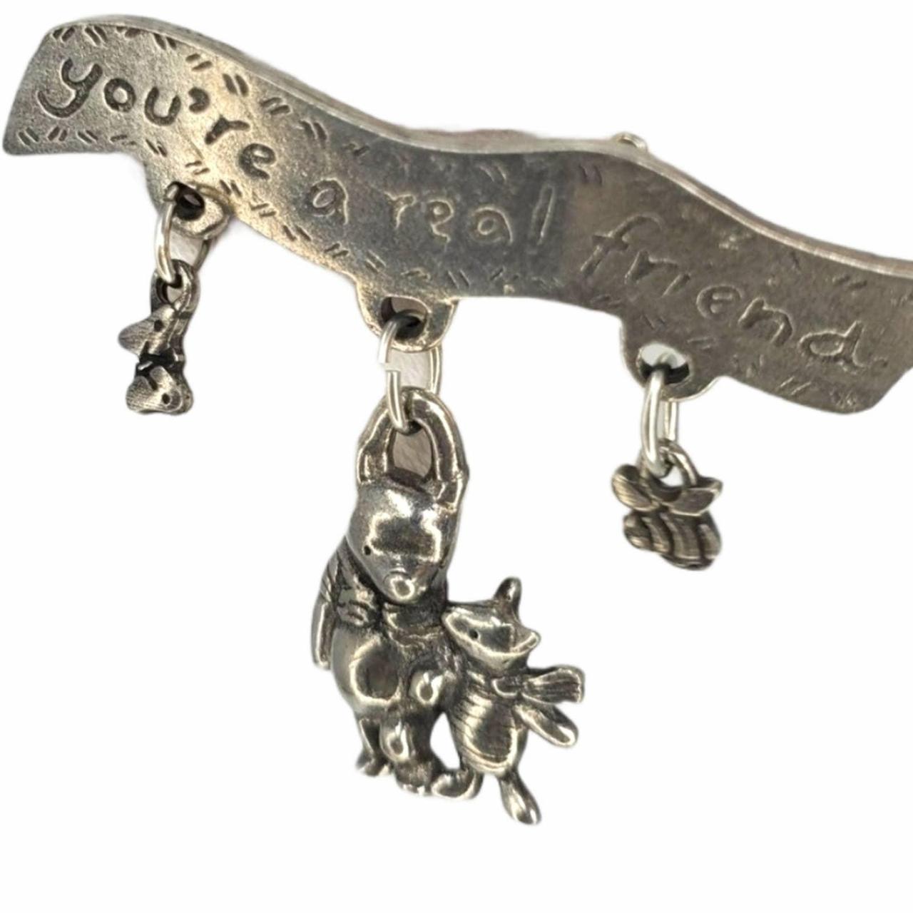 Disney X Danforth pewter Winnie the Pooh and Piglet... - Depop