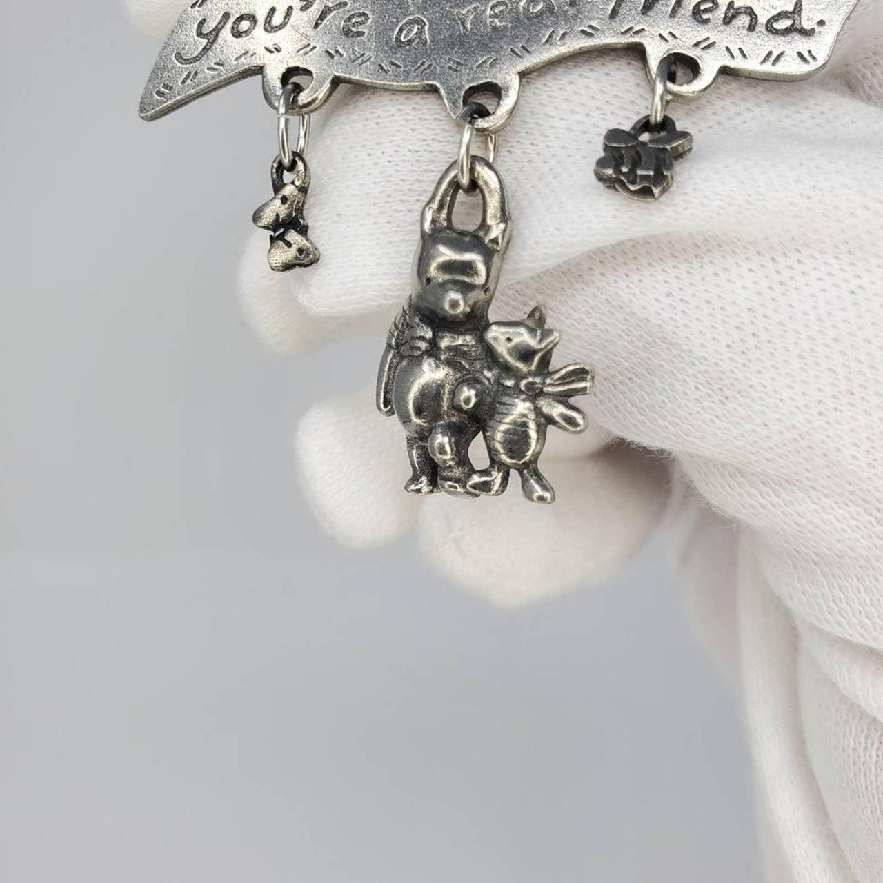 Disney X Danforth pewter Winnie the Pooh and Piglet... - Depop