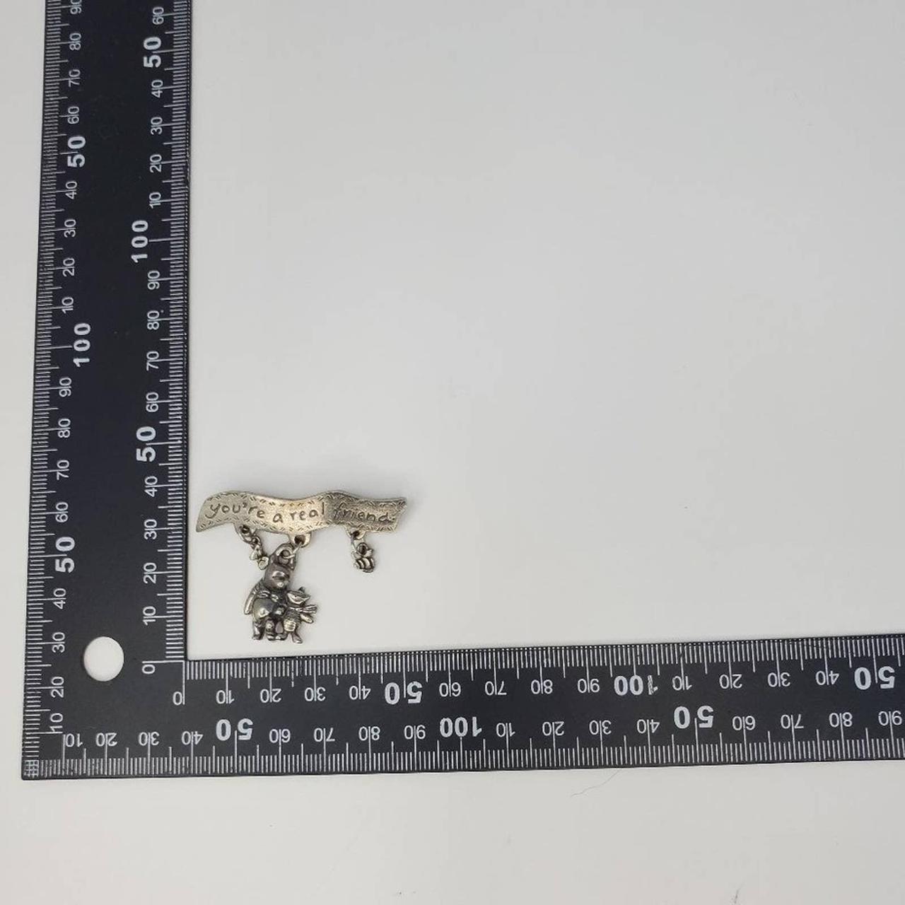 Disney X Danforth pewter Winnie the Pooh and Piglet... - Depop