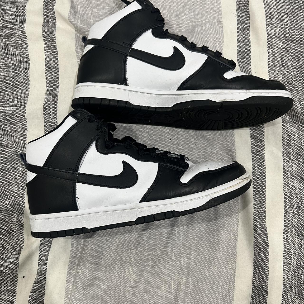 Nike Dunk High Panda trainers #streetwear | Depop