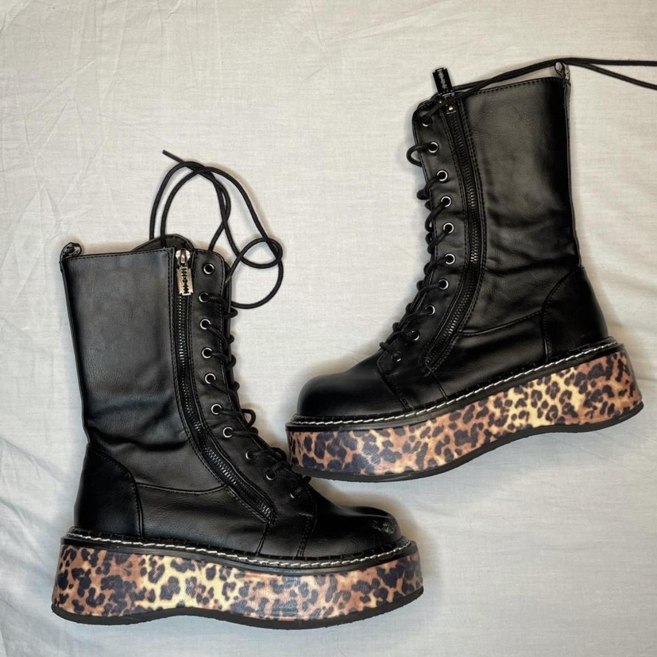 Demonia Emily platform boots, sz 7 These are the... - Depop