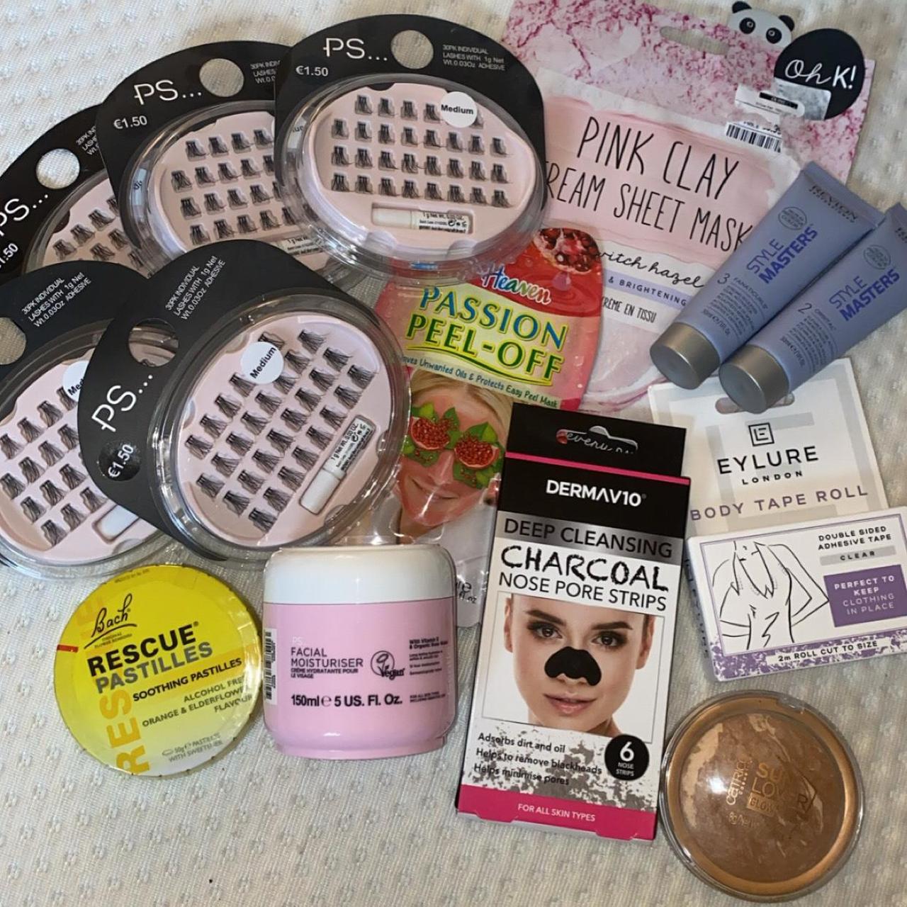 Beauty bundle featuring a mix of products, including... - Depop