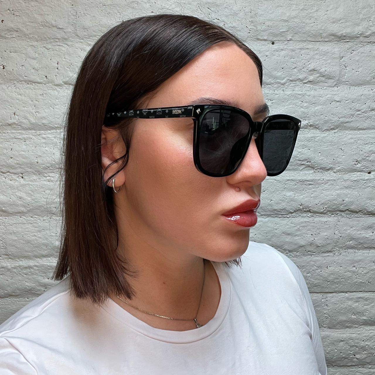 Authentic black mcm sunglasses! Brand new and in... - Depop