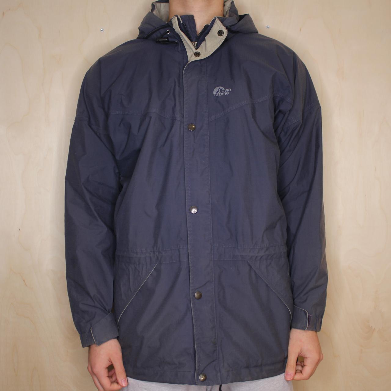 Lowe Alpine Coat. Men's Size S. 🧱 Nice grey / blue... - Depop