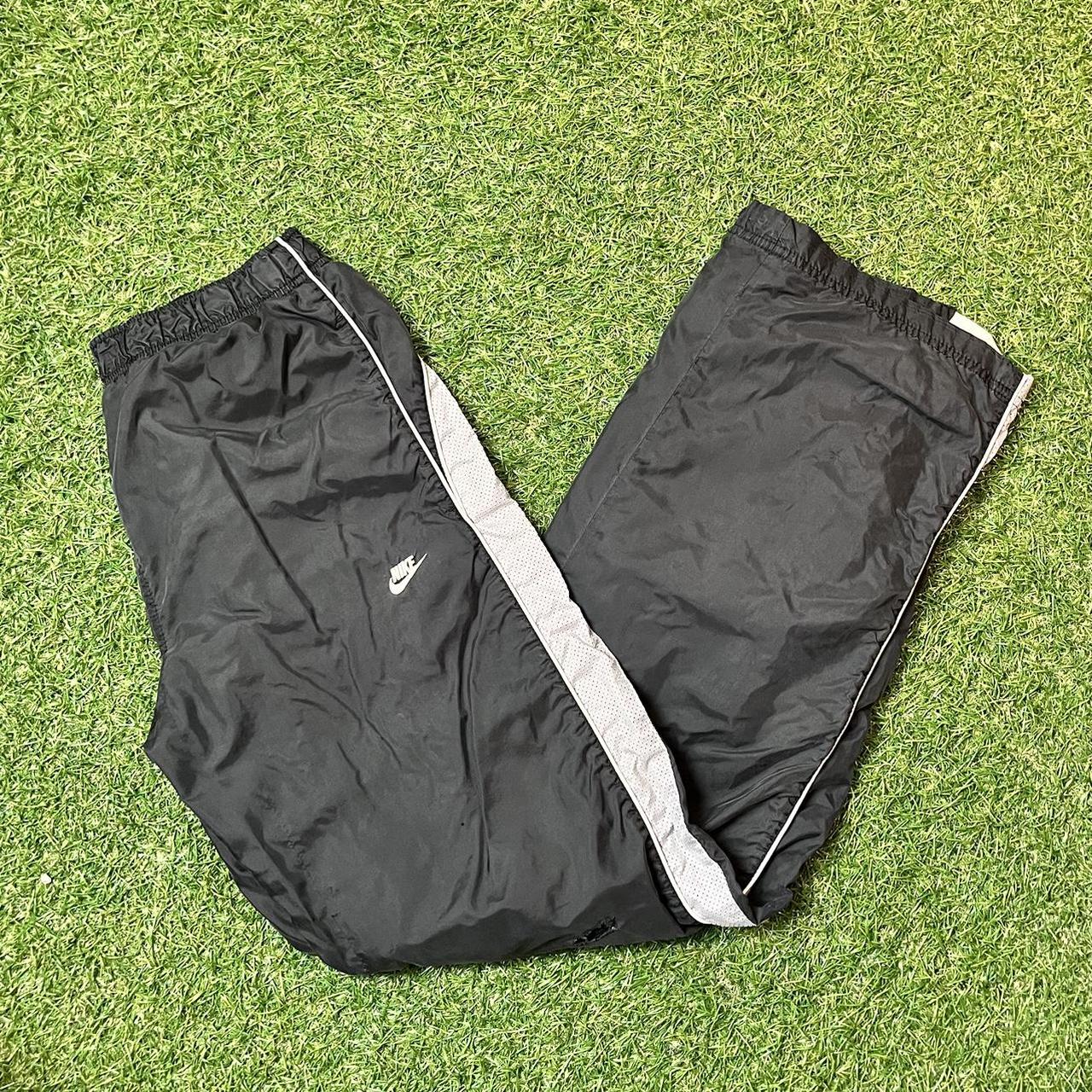 Vintage 00’s Nike Parachute Track Pants Flaws shown... - Depop