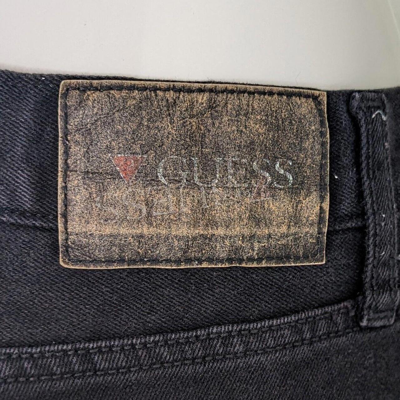 Mens Guess Los Angeles Jeans Black Denim Slim... - Depop