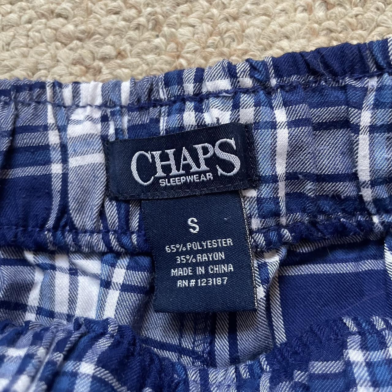 Chaps sleepwear pj pants size small - Depop
