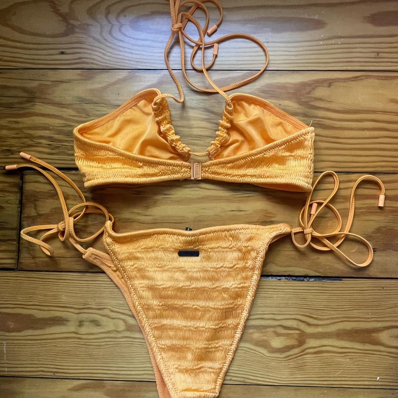 Triangl Women's Orange Bikinis-and-tankini-sets | Depop