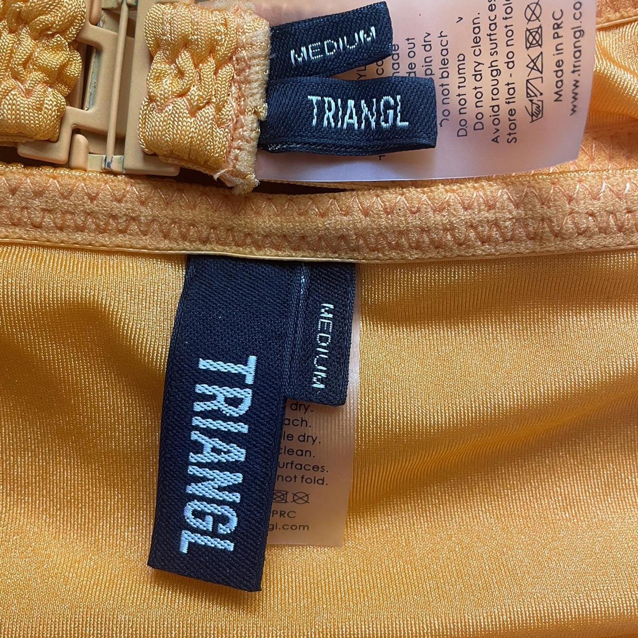 Triangl Women's Orange Bikinis-and-tankini-sets | Depop