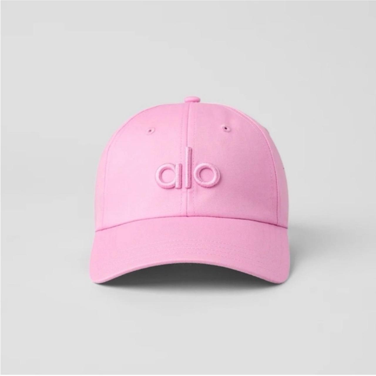 Pink Alo Yoga cap Stylish pink baseball cap by Alo.... | Depop
