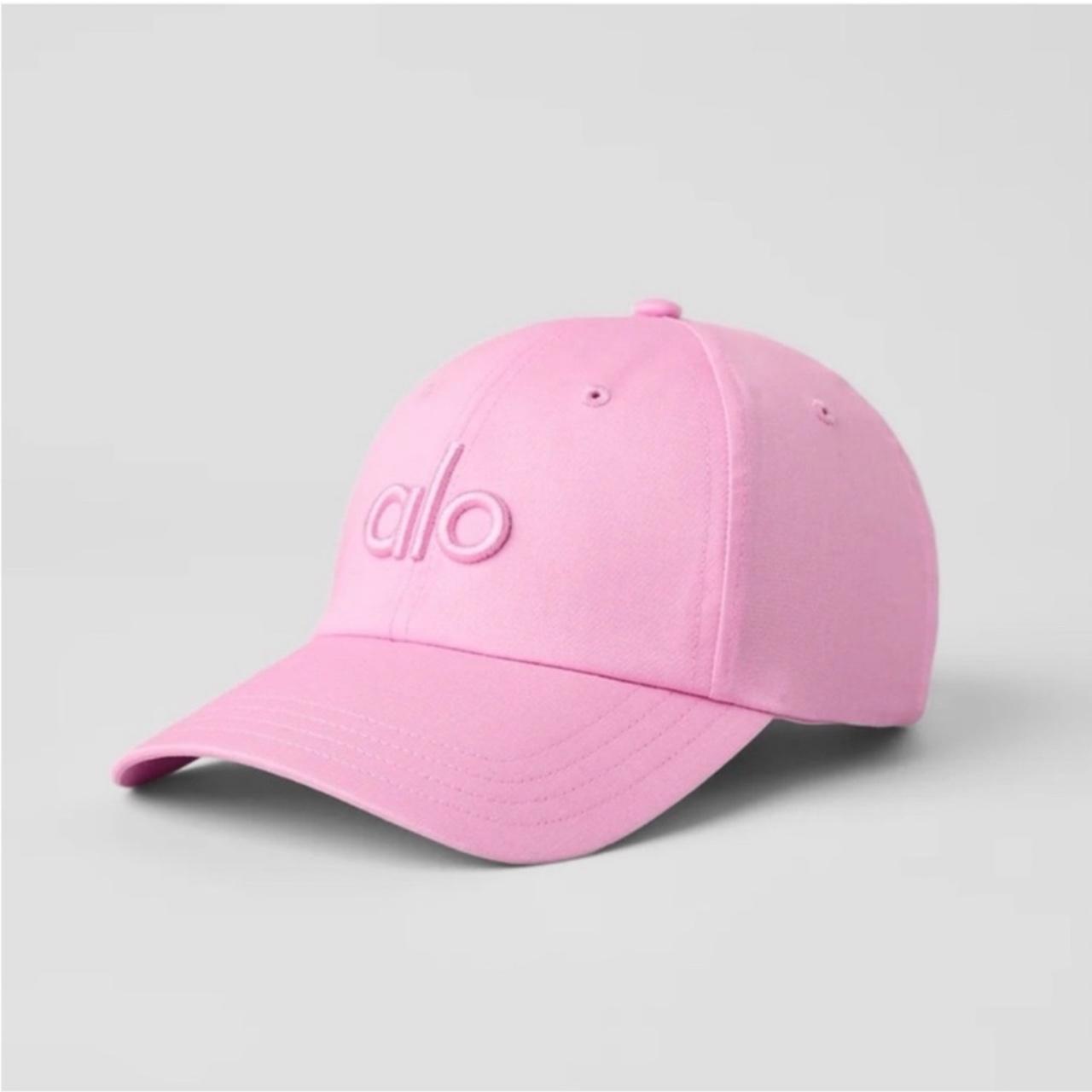 Pink Alo Yoga cap Stylish pink baseball cap by Alo.... | Depop