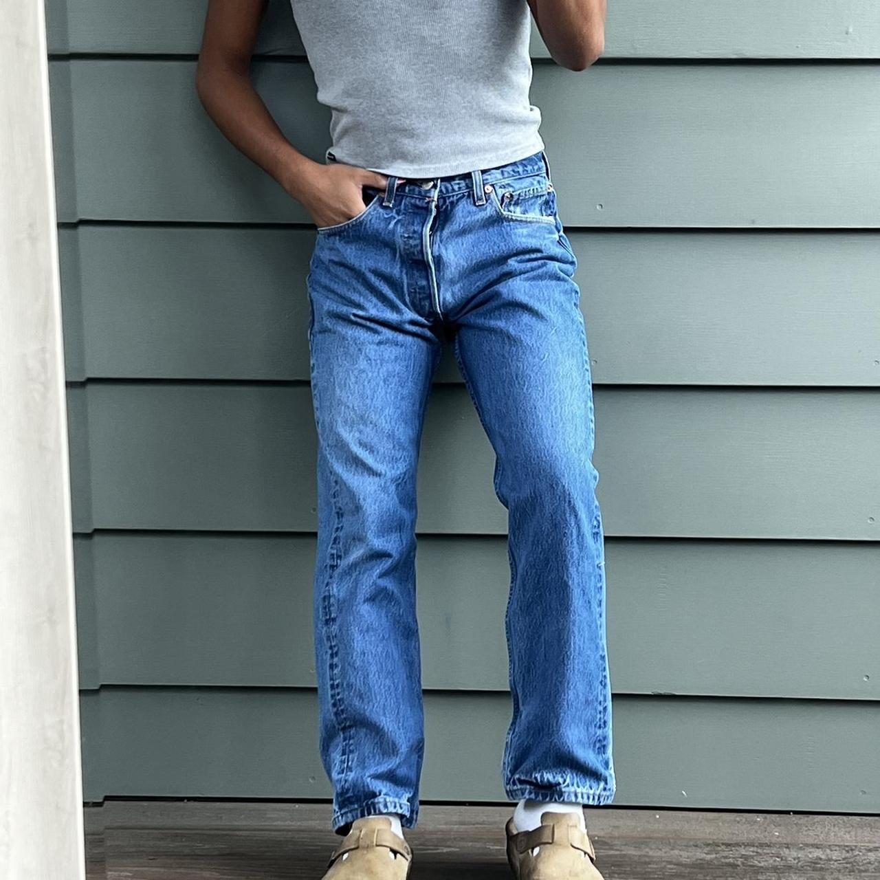 Levi's Men's Blue Jeans | Depop