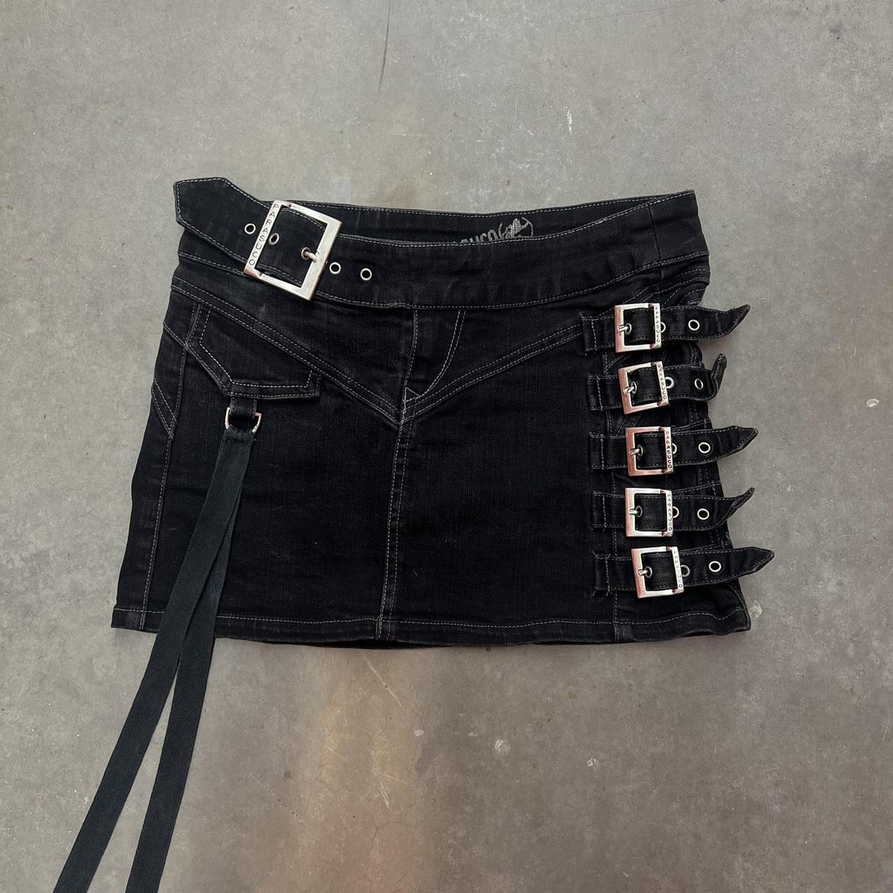 Super Cute Parasuco Denim Cult Punk Skirt ️in... - Depop