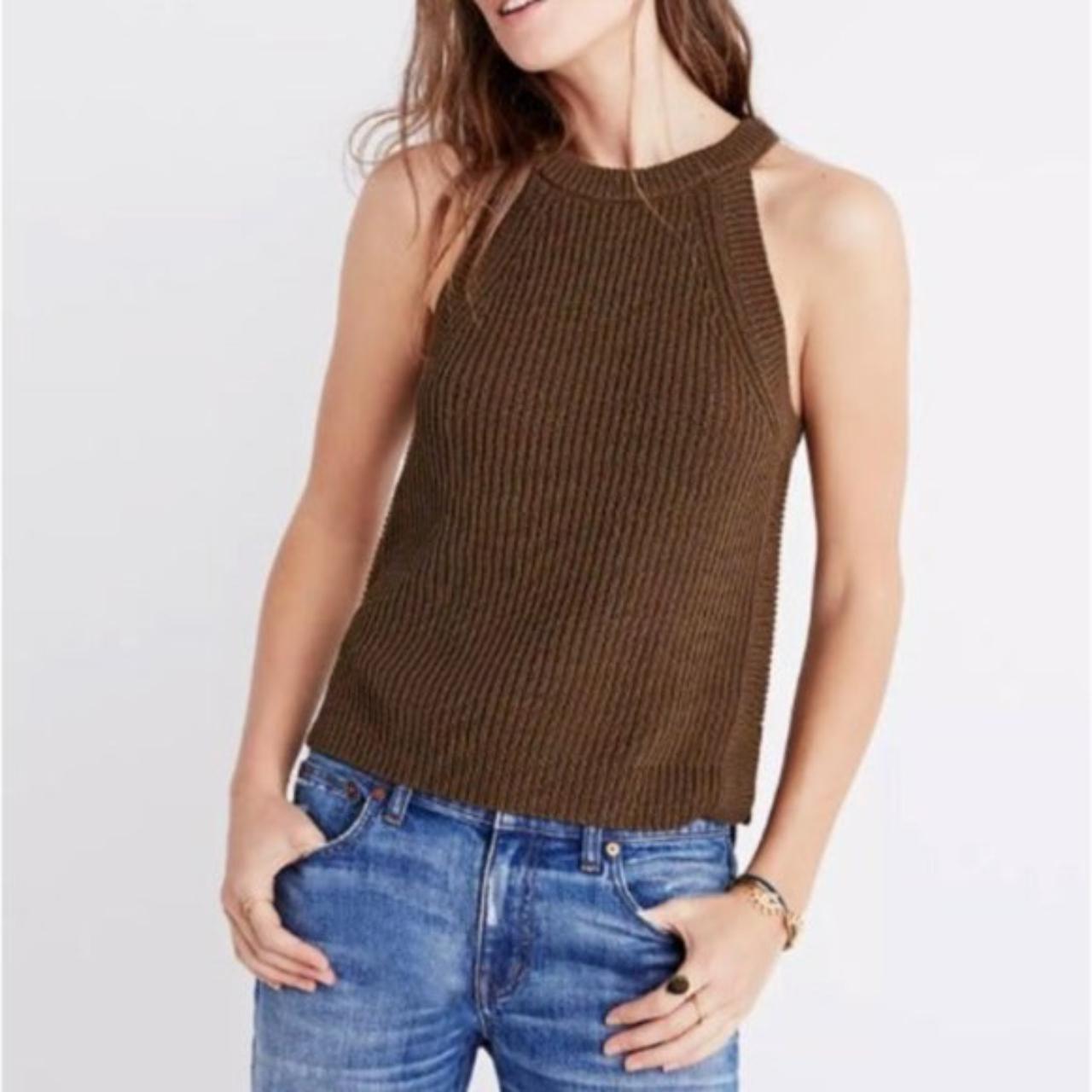 Madewell Ribbed Sweater Tank Madewell's "Valley... - Depop