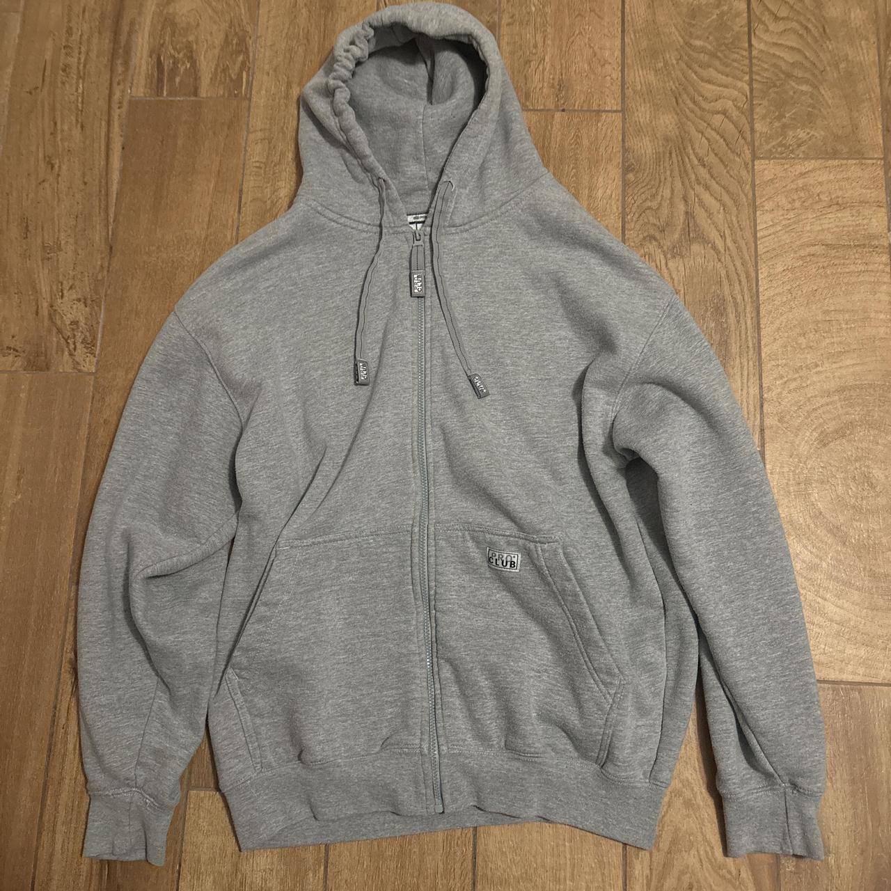 Grey Pro Club zip-up hoodie #hoodie grey, zip-up,... | Depop