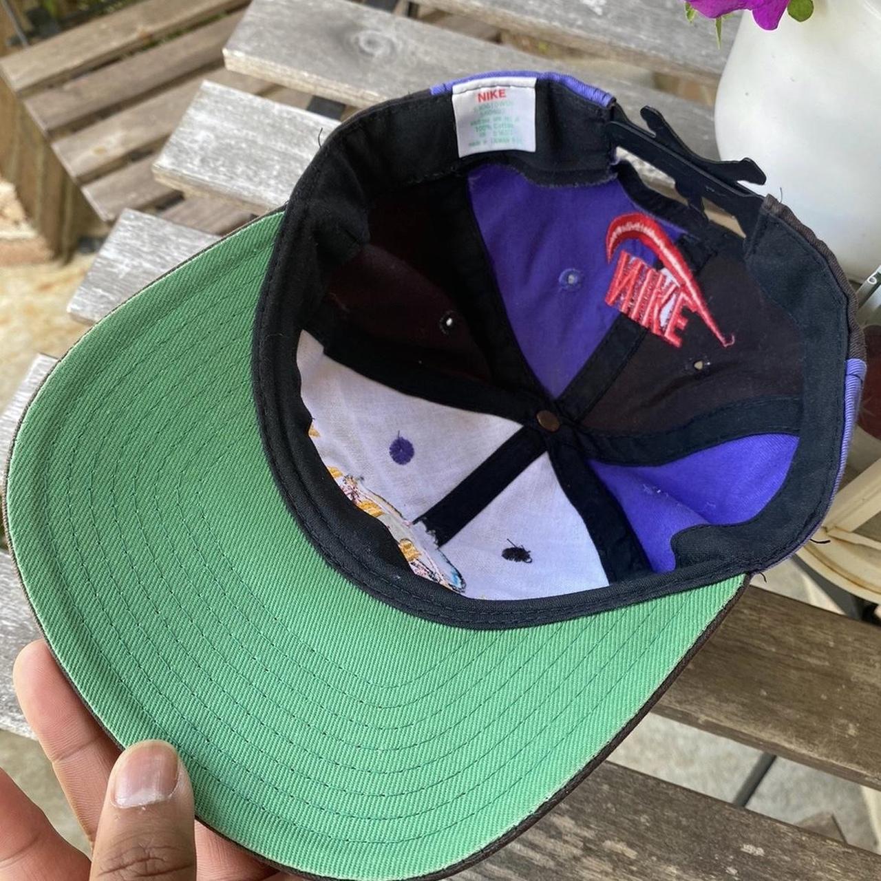 Vintage 1990’s Nike Air Jordan pin wheel Aqua 8... - Depop