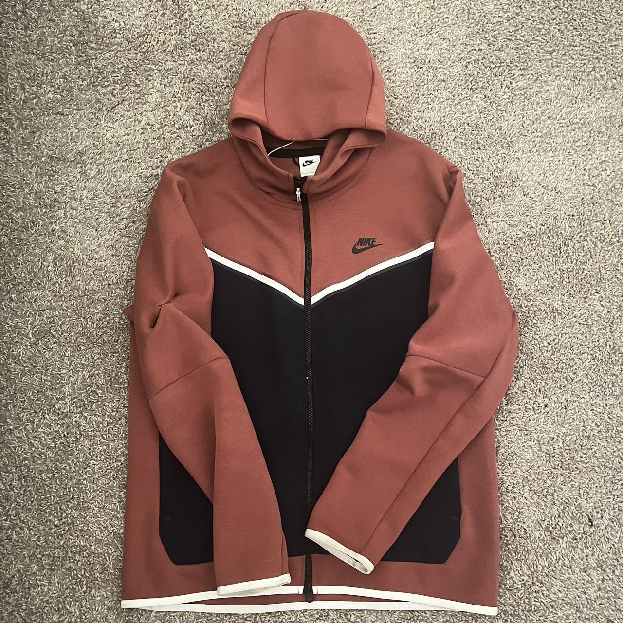 Nike tech Size: Large rip/hole on the right elbow... - Depop